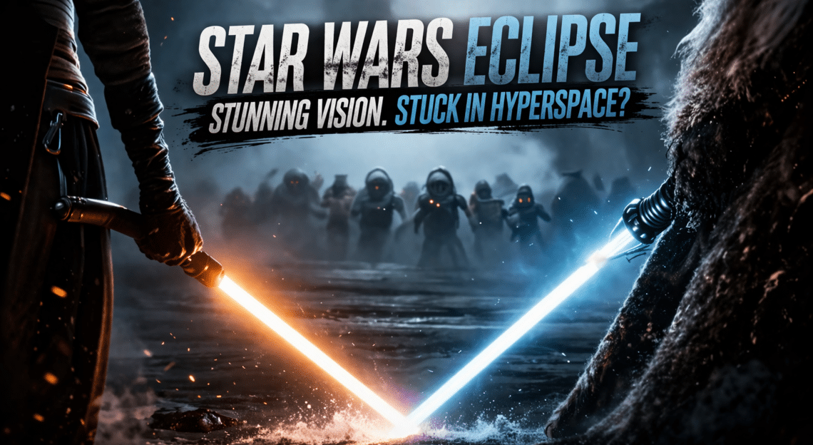 Star Wars Eclipse May Have Finished Big Chunks But Still Looks Years Away