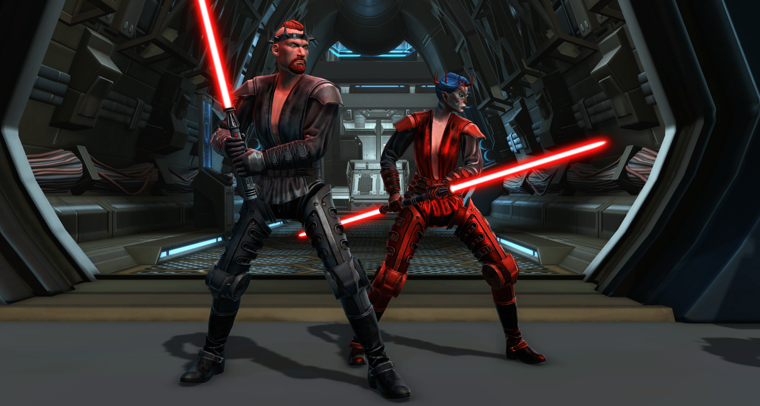 SWTOR Adds Maul Shadow Lord Armor and Weapons to Cartel Market