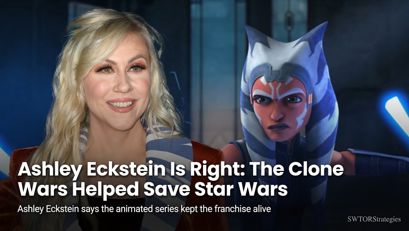 Ashley Eckstein Says Clone Wars Helped Save Star Wars