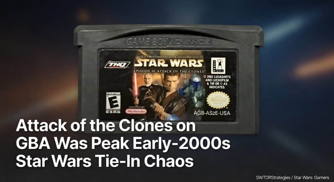 Attack of the Clones on GBA Was Peak Star Wars Tie-In Chaos