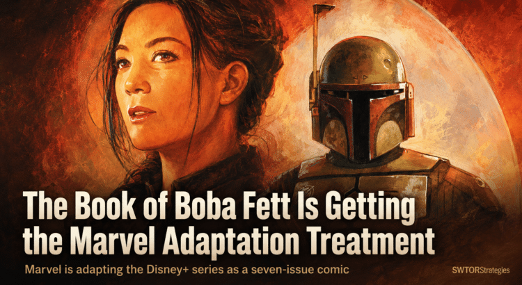 Book of Boba Fett Gets Marvel Comic Adaptation