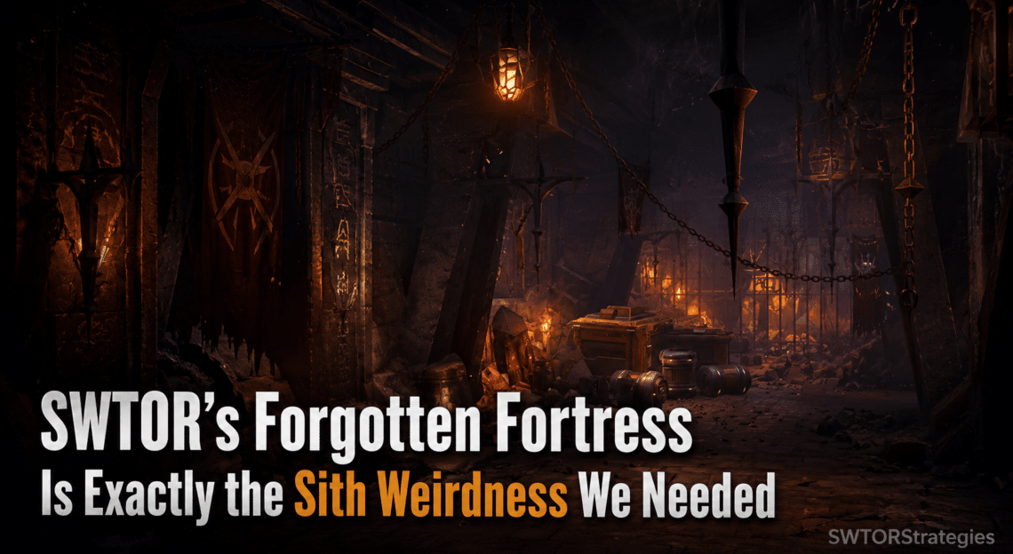 SWTOR’s Forgotten Fortress Brings Back Sith Weirdness