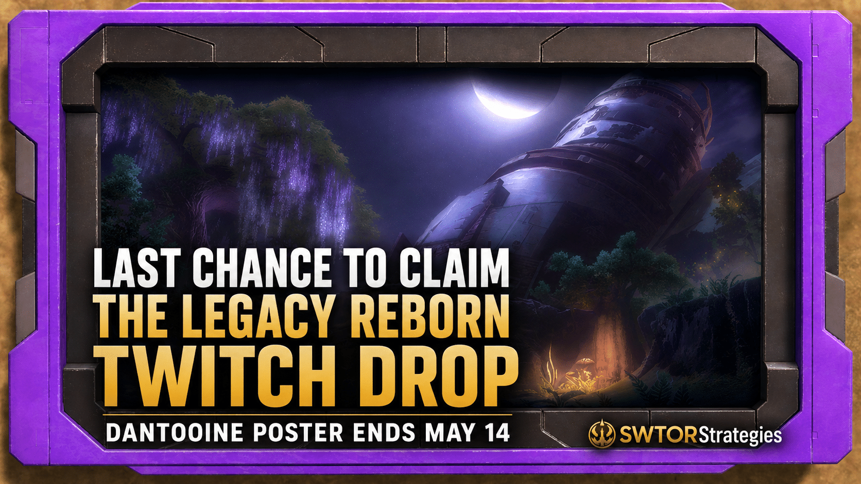 SWTOR Players Have One Last Chance for Legacy Reborn Twitch Drop