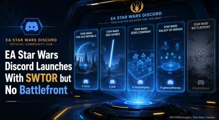 EA Star Wars Launches Official Discord, but Battlefront Fans Notice One ...