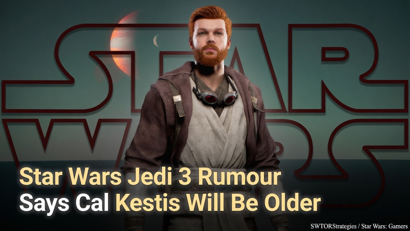 Star Wars Jedi 3 Rumour Says Cal Kestis Will Be Older
