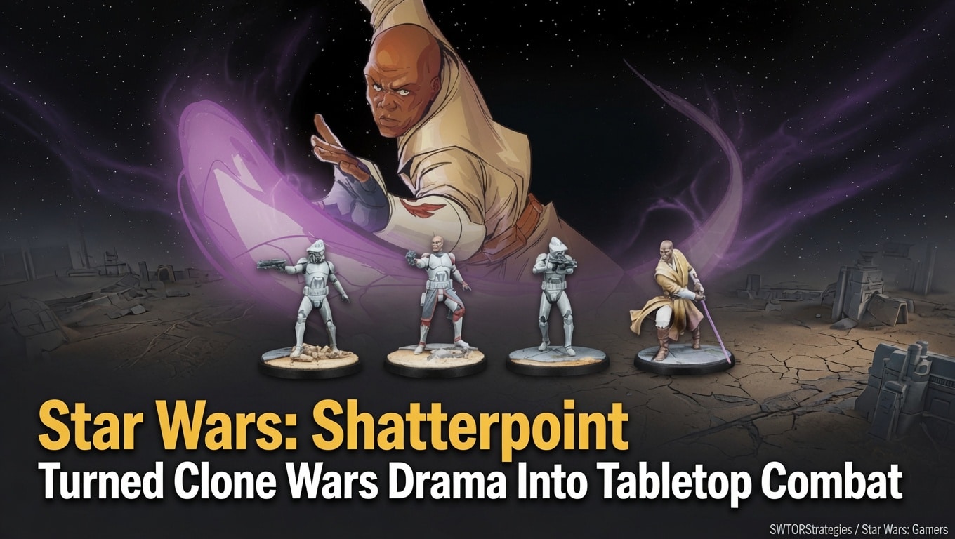 Star Wars: Shatterpoint Turned Clone Wars Drama Into Tabletop Combat