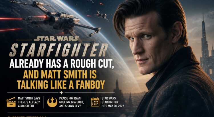 Star Wars Starfighter Already Has a Rough Cut