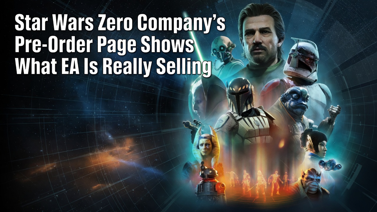 Star Wars Zero Company Pre-Order Details